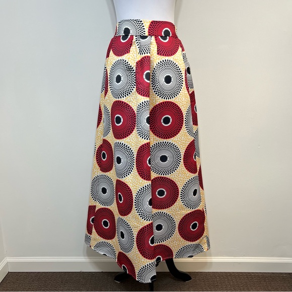 Afibi | Skirts | New Afibi Ankara Printed Maxi Skirt | Poshmark